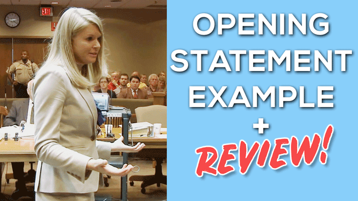 Opening Statement Example + Review - Law Venture